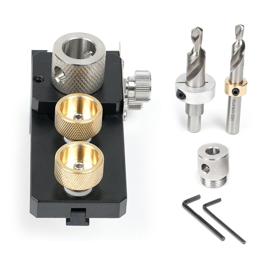 Алюминиевая Экструзионная Направляющая Для Позиционирования Сверла Для Строительных Работ, Сборки Мебели И механических Проектов