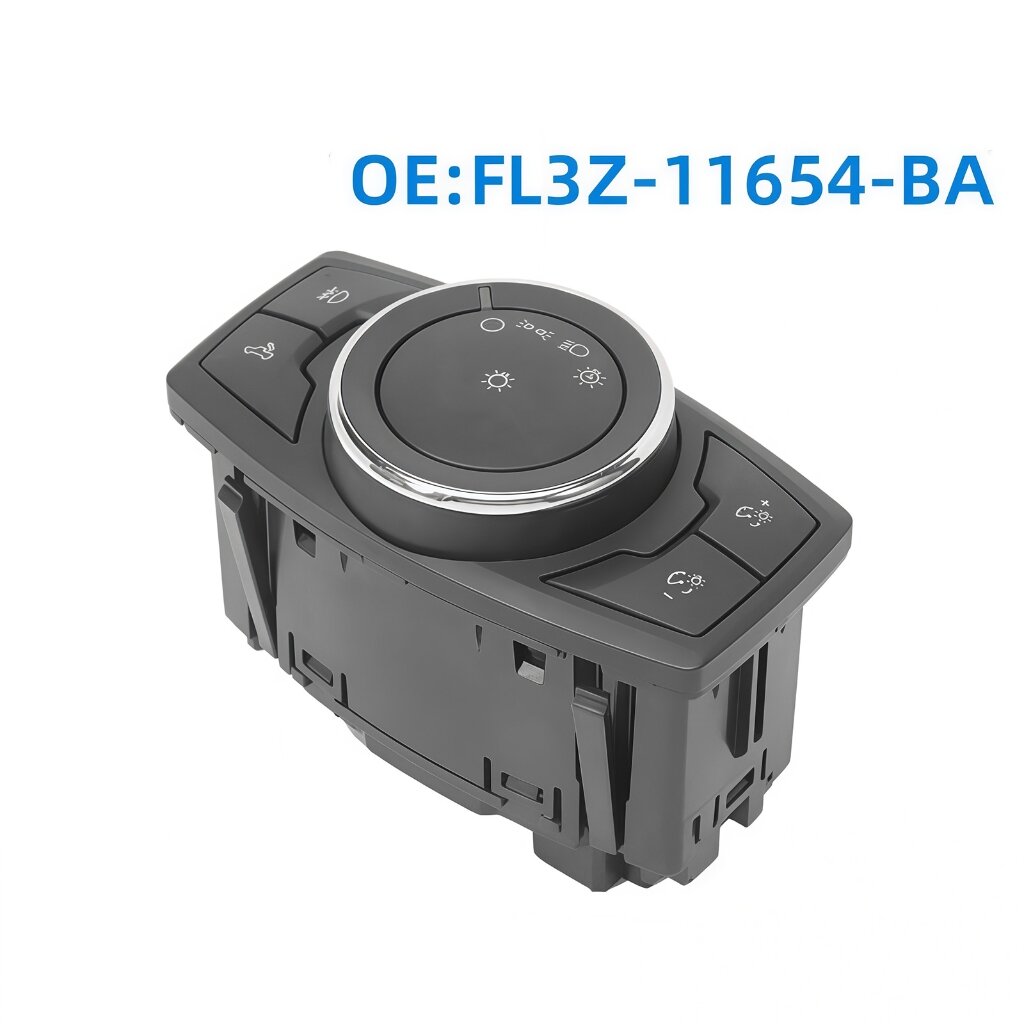 Front Headlight Switches Button Panel Trim Cover Replace FL3Z-11654-BA — фото 1
