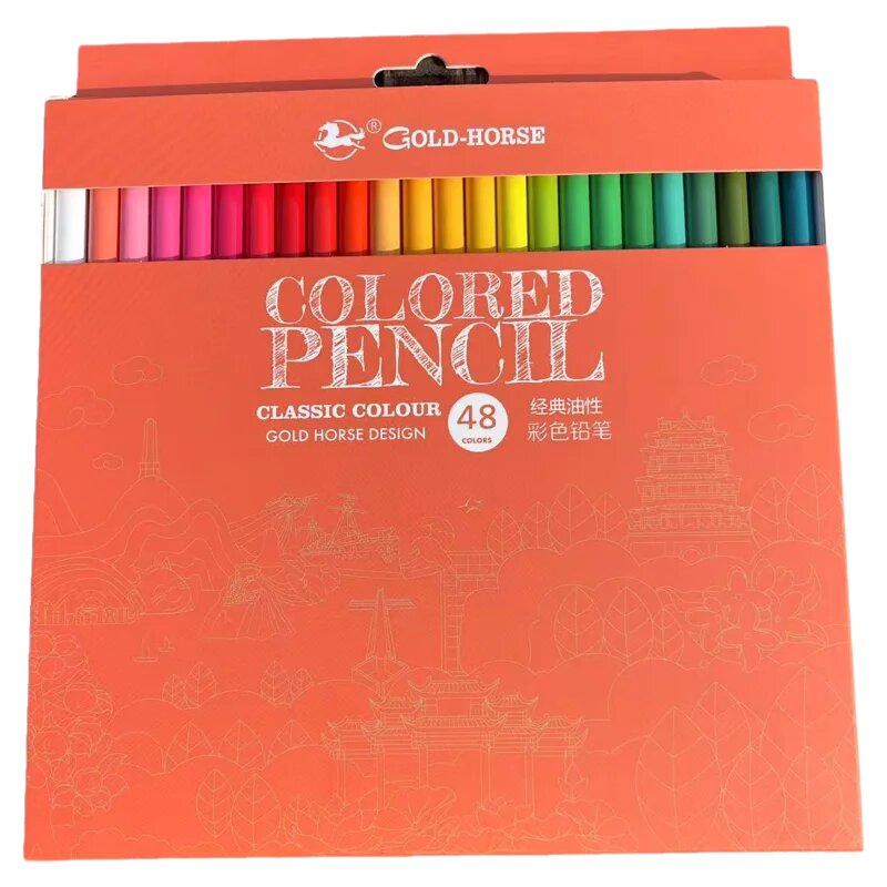 Gold Horse B7 серия цветные карандаши 48 цветов