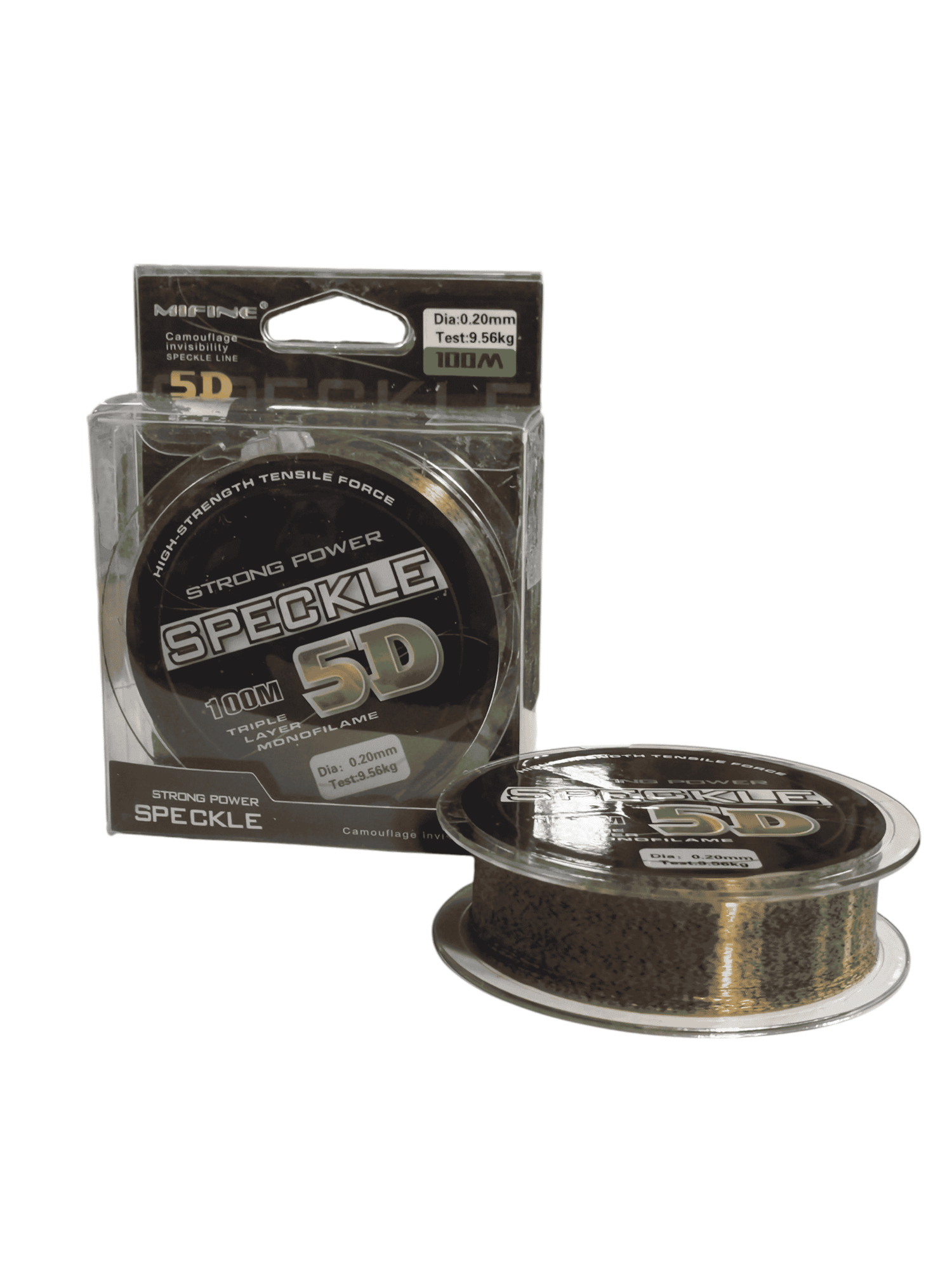 Леска GL20 Speckle 5D 100м 0,20 9,56 кг