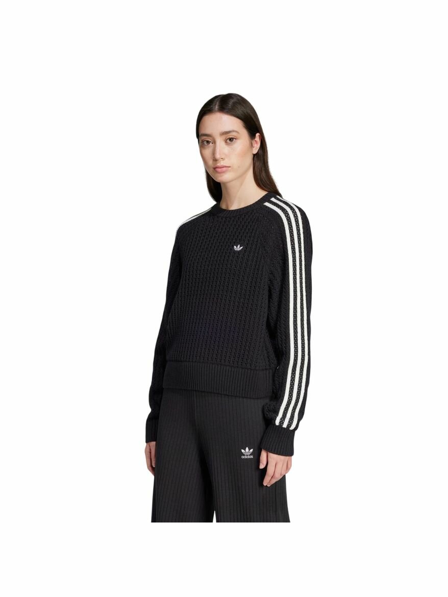 Свитер Adicolor Knitted Crew Sweatshirt W