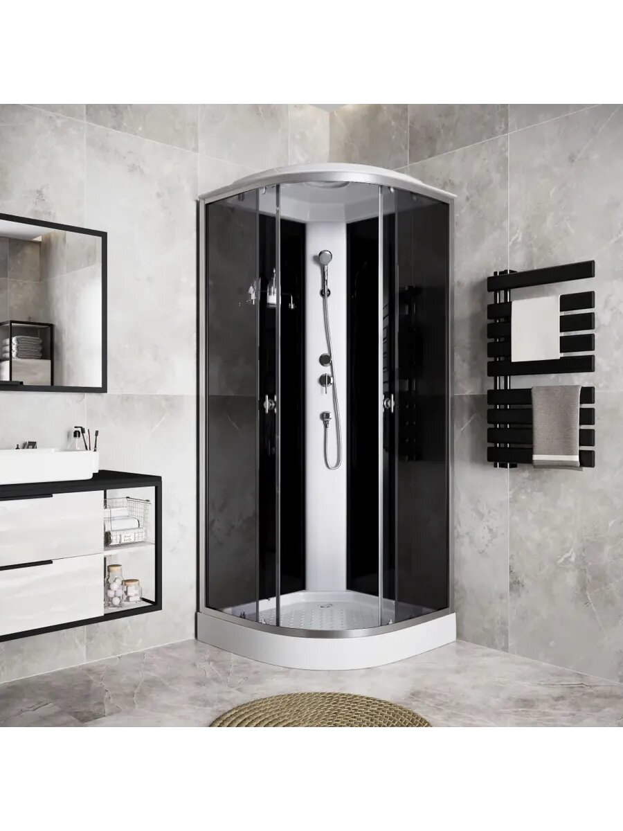 Душевая кабина Niagara, размер 80 х 80, с акриловым поддоном, угловая.