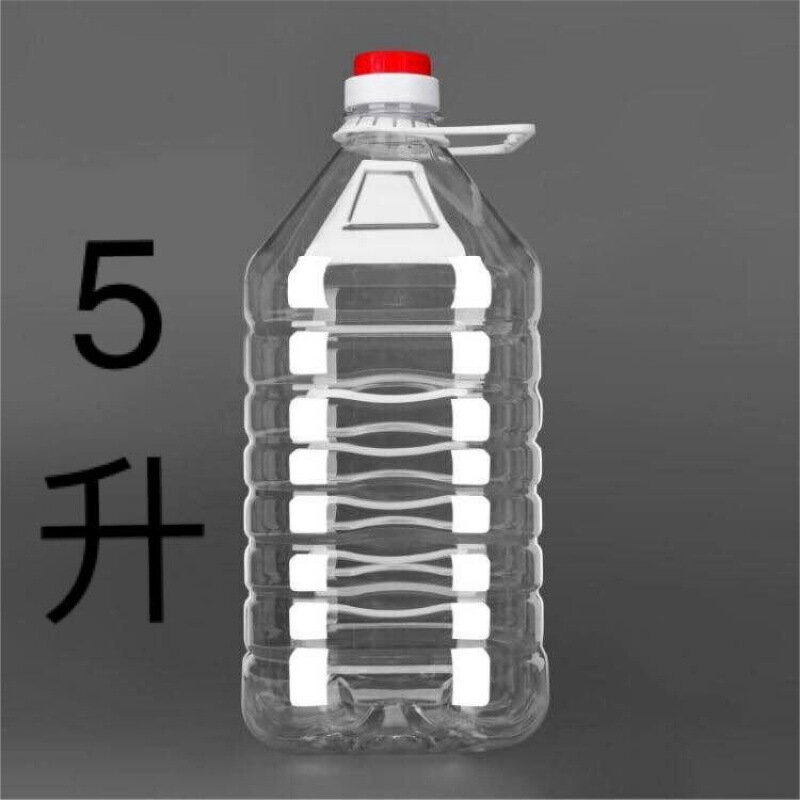 Утолщенная пищевая прозрачная пластиковая бутылка для масла, масляный кувшин, масляный бак, кувшин для спиртных напитков, винная бутылка, винный бак.
