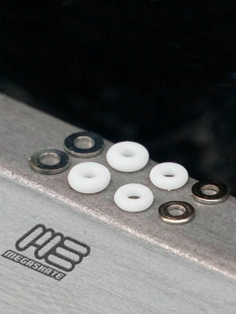 Амортизаторы MSS O-ring (траки MSS Pro) white