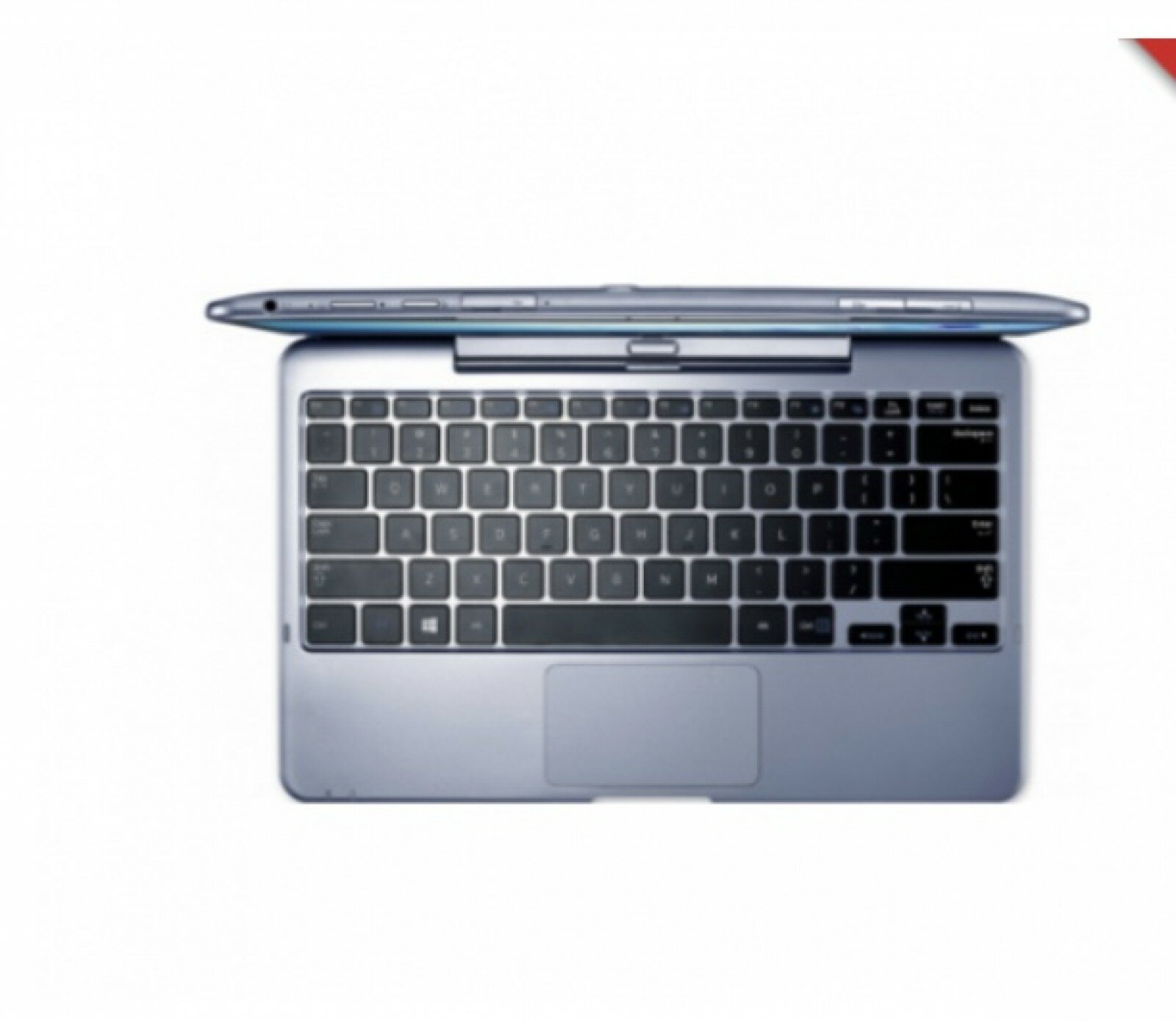 Съемная клавиатура-док станция MyPads AA-RD7NMKD для Samsung ATIV Smart PC XE500T1C синяя с тачпадом