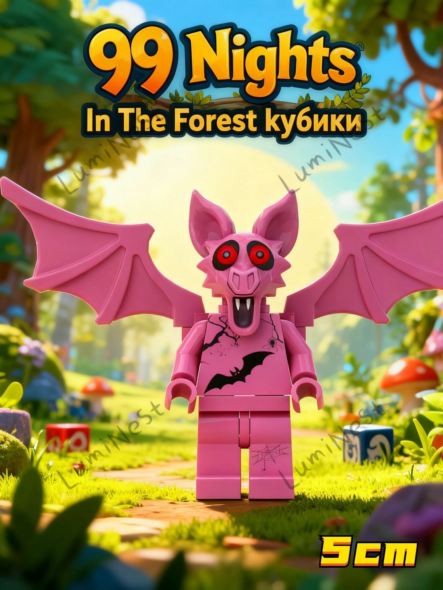 99 ночей в лесу roblox олень Кубики лего