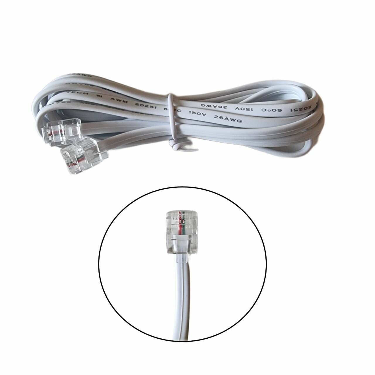 1 шт Кабель E166160 Line Tech AWM 20251 60C 150V 28AWG / 2 метра