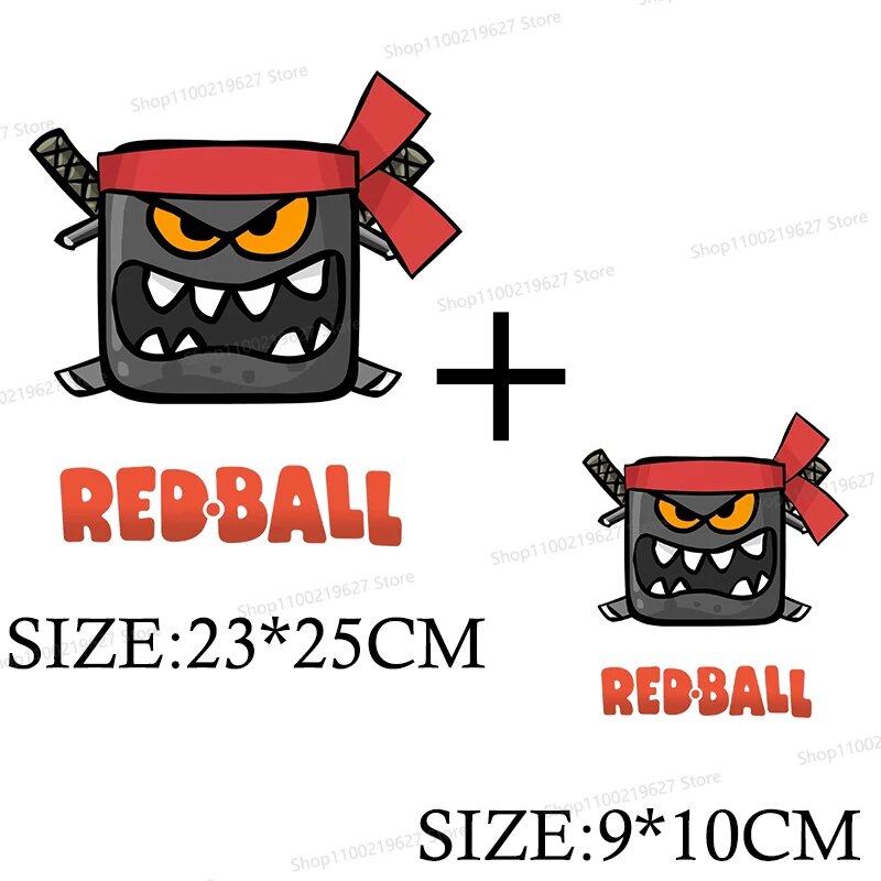 Термонаклейка Red Ball, красный, CC-206-5-L