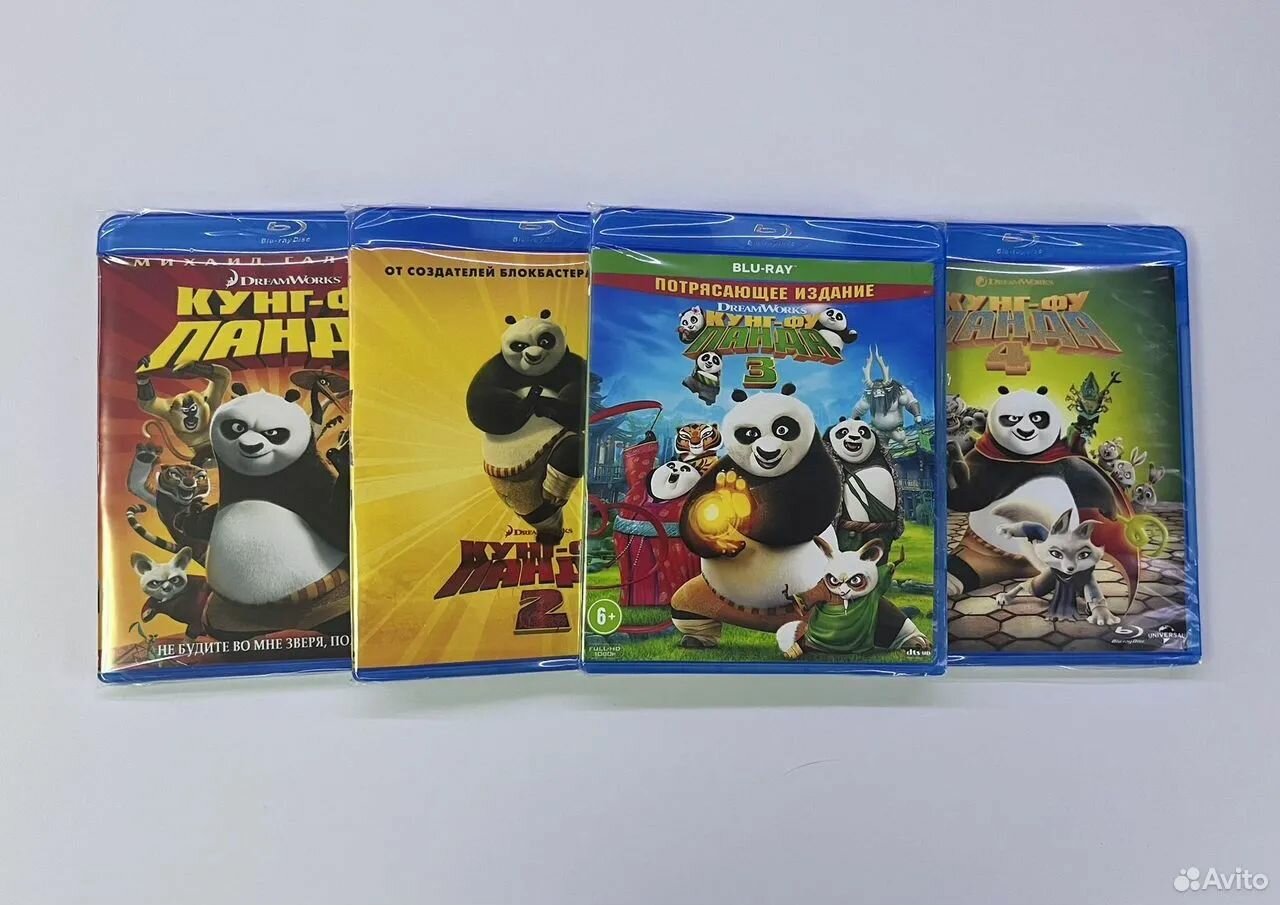 Кунг-фу Панда. Blu-ray коллекция мультфильмов