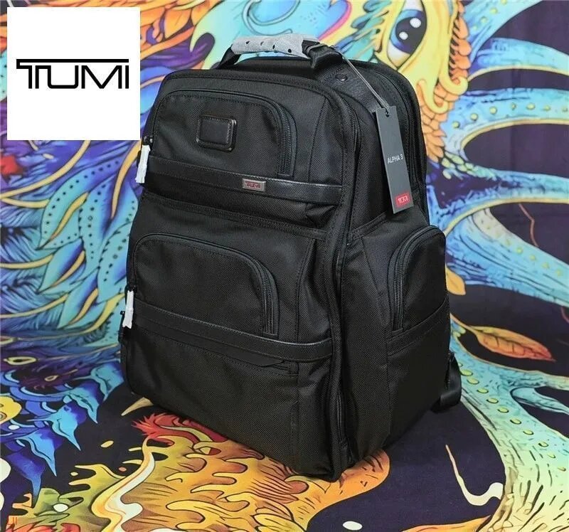 TUMI мужской рюкзак для взрослых, черный, средний размер (20-30 л.), коллекция весна-лето 2025, 43x30.5x20.5 см — фото 1