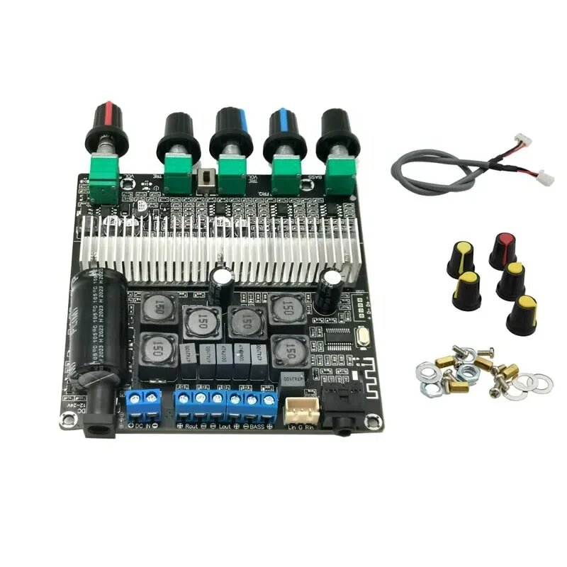 LUSYA DL-2.136 Bluetooth усилитель звука 2.1 канала