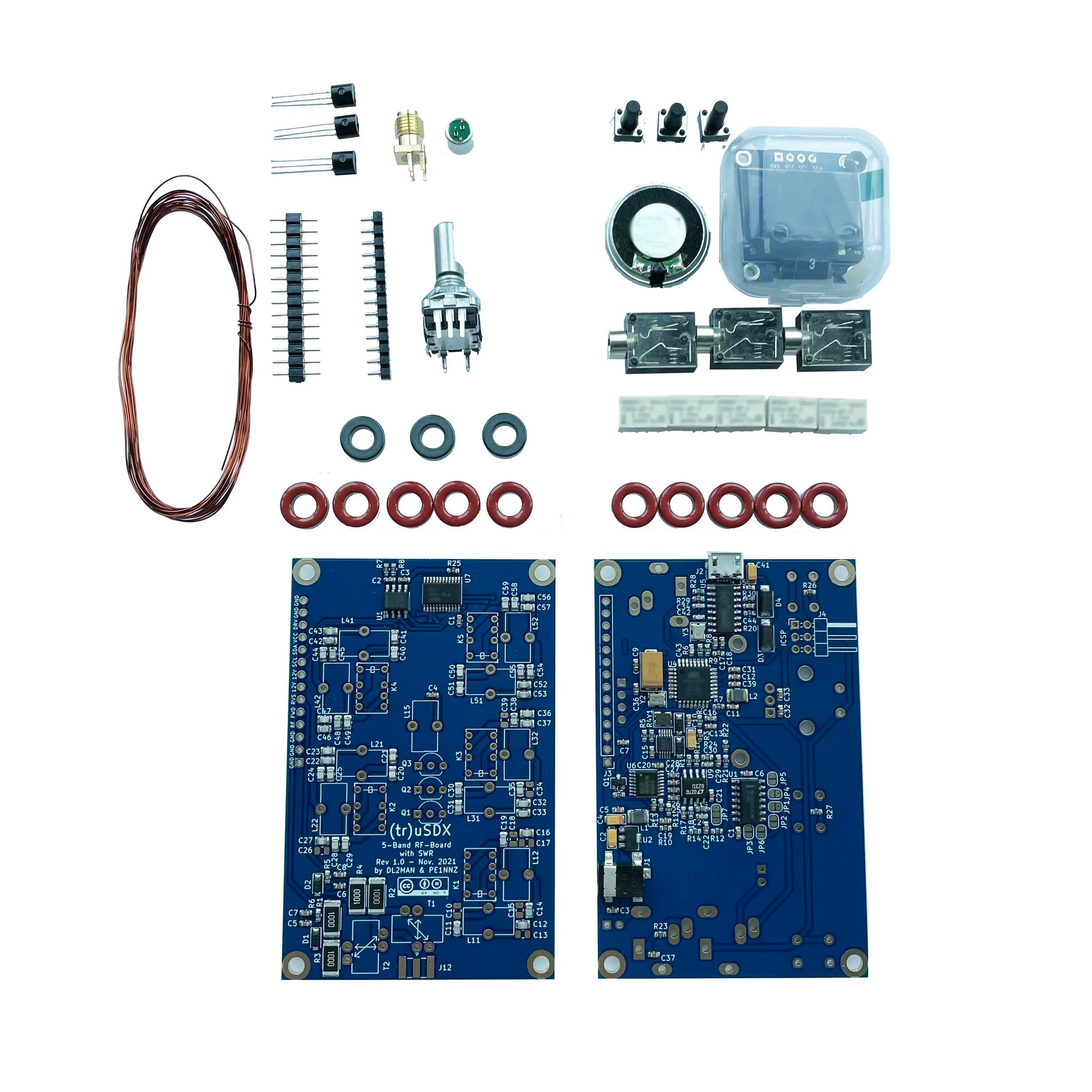 Hisonauto USDX трансивер 5 диапазонов, Kits no case