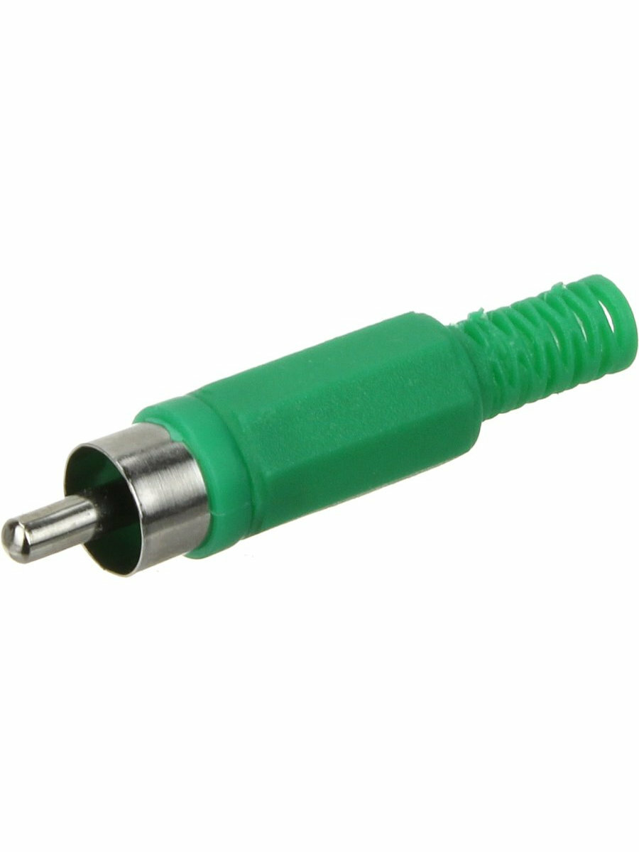 Разъем RCA Зеленый