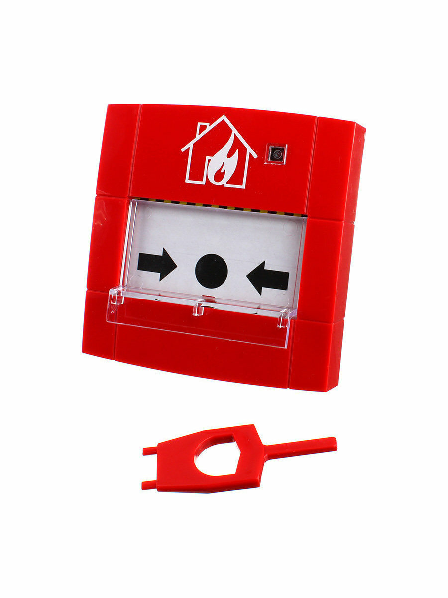 Извещатель пожарный ИПР-55К, ручной, оптический индикатор