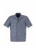 Рубашка PESERICO Chambray-effect short-sleeves shirt, размер 48, Синий принт