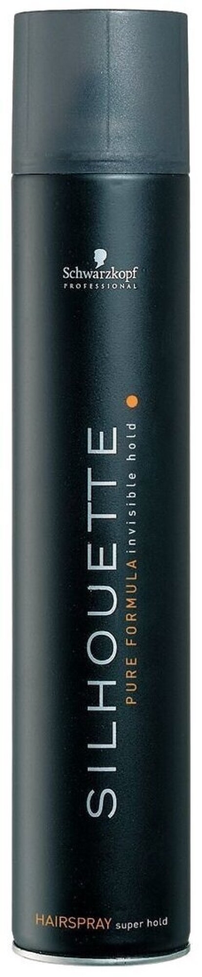 Schwarzkopf Professional мусс Silhouette Super Hold безупречный для ультрасильной фиксации, 500 мл