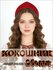 Ободок "Русский кокошник", велюр искусственный, цвет красный