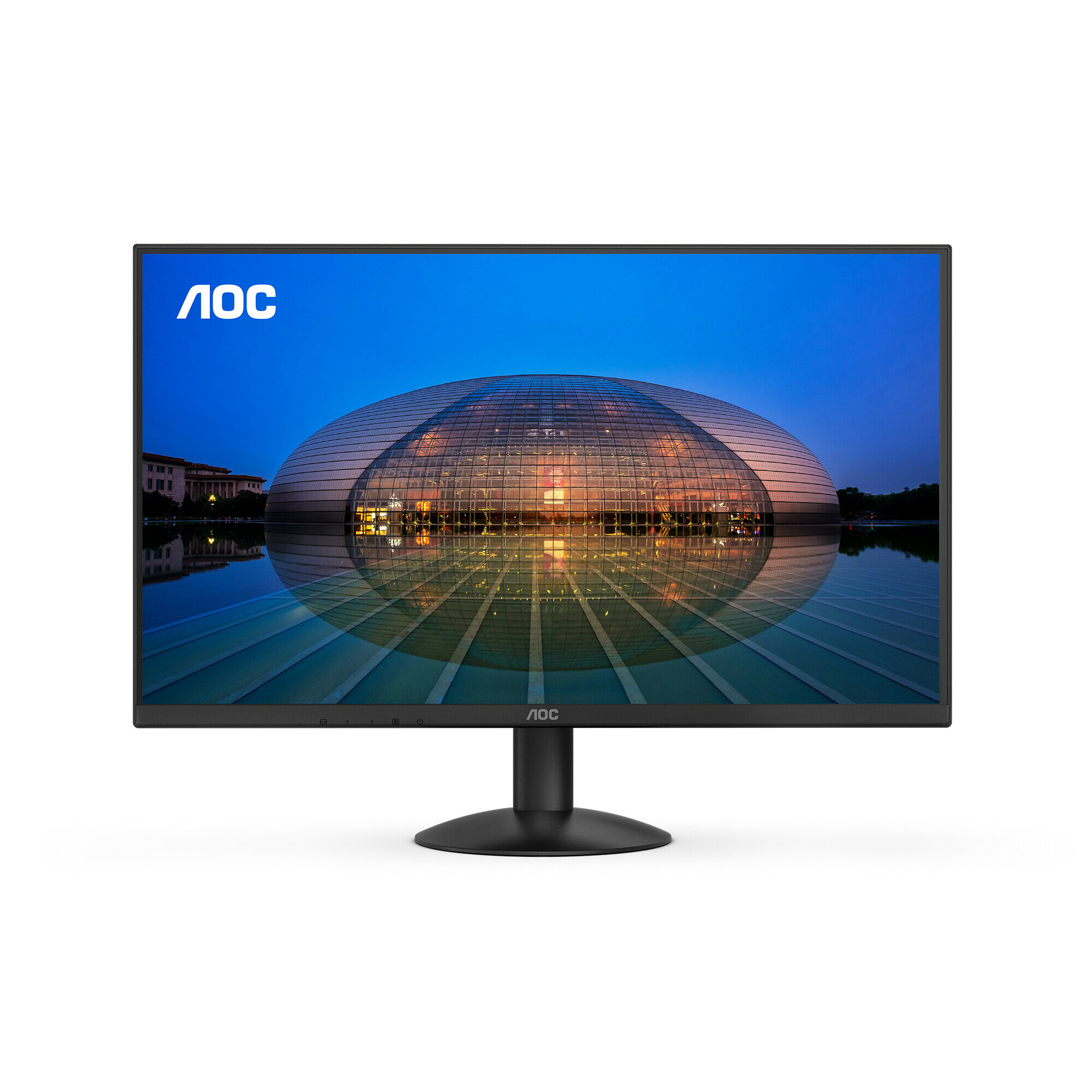 AOC 27" Монитор Q27B30E, QHD 2560x1440 IPS 75Hz 4 мс GTG HDR Ready Игровые мониторы черный