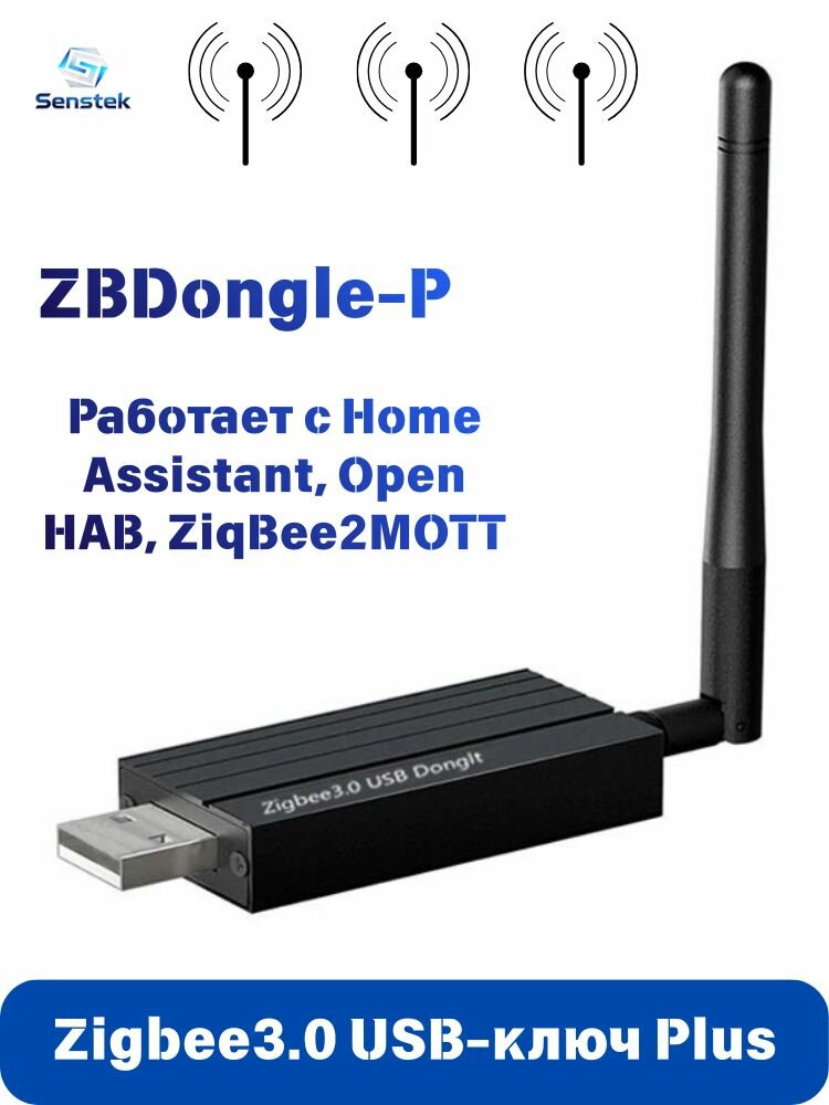 Zigbee 3.0 Стик SONOFF USB Dongle Plus-P (Координатор)