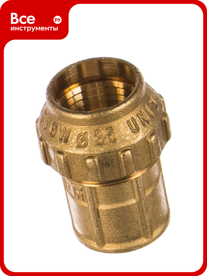 Муфта обжим-В TIEMME 25х3/4" 3400010