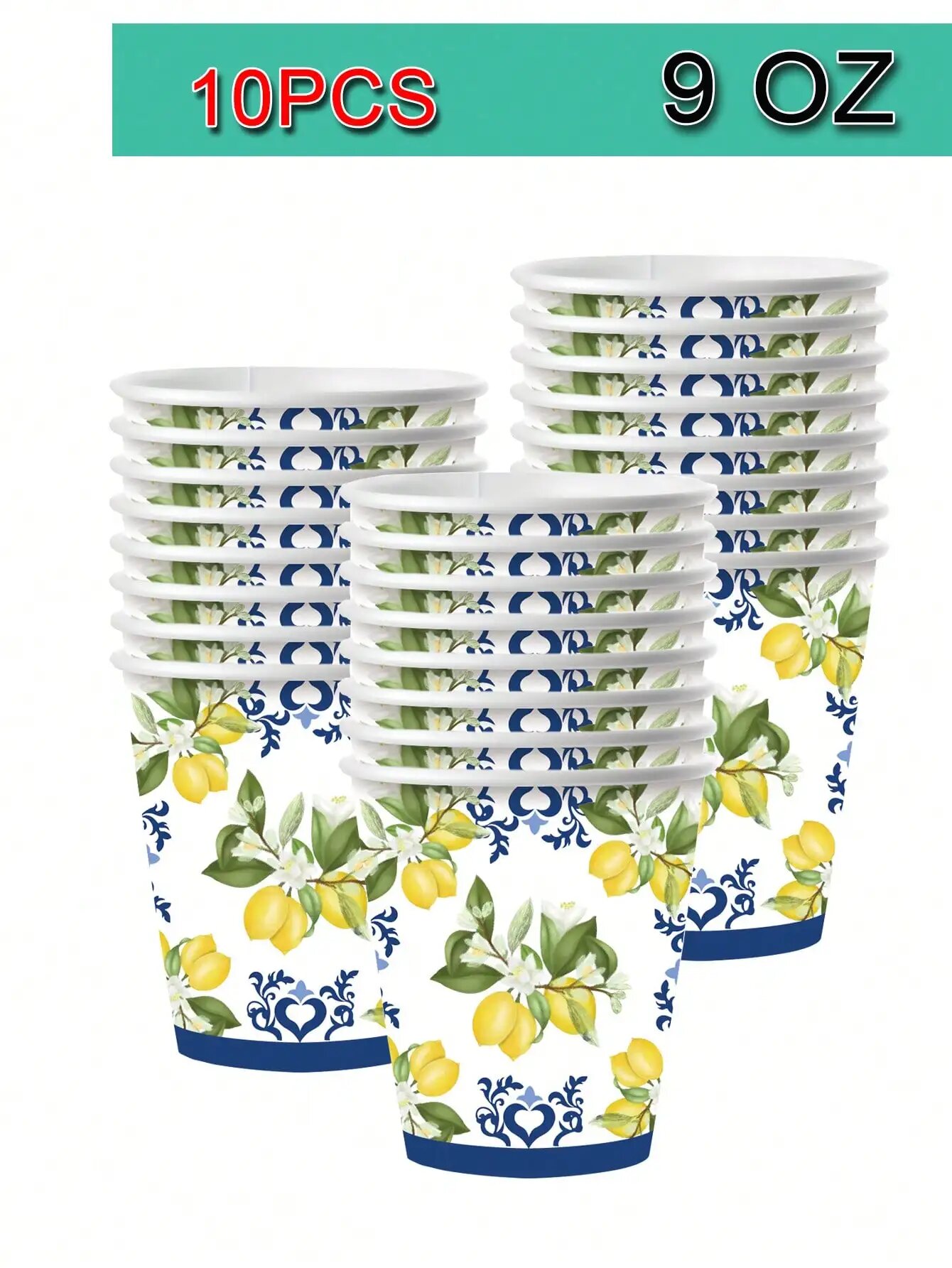 Одноразовая бумажная посуда для свадьбы 10pcs cup