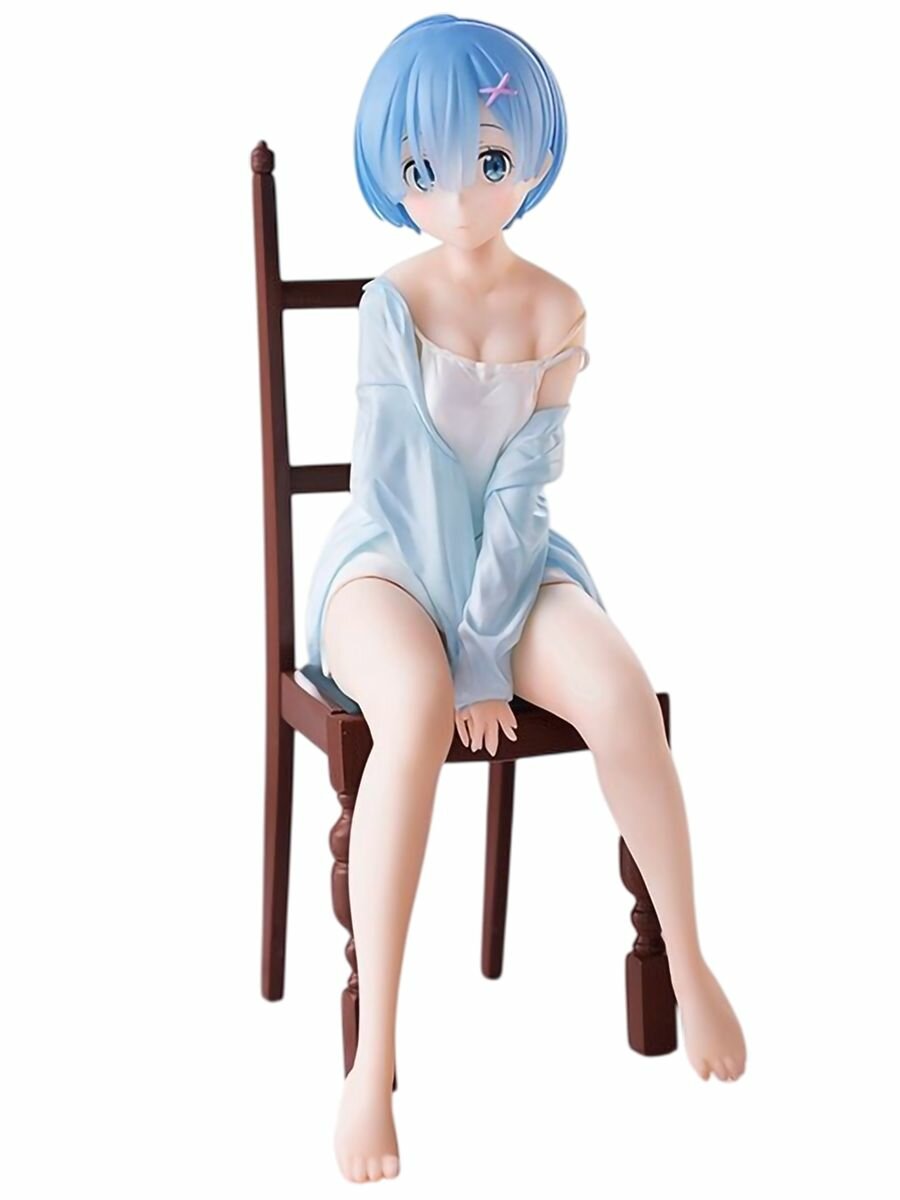 Фигурка-аниме Banpresto: Re: Zero -Starting Life in Another World- – Rem [Relax Time] (BP17012P) (14 см)