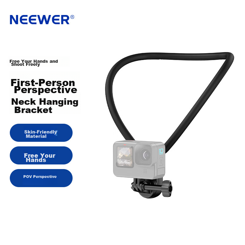 NEEWER универсальный штатив-подвеска для экшн-камер GoPro 12 DJI Action 4/3 Insta360 для езды на мотоцикле