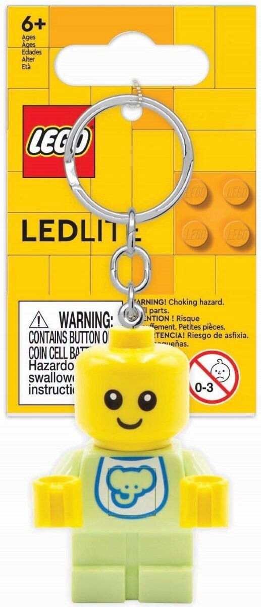 Брелок-фонарик для ключей LEGO Малыш, , для детей, от 6 лет, пластик