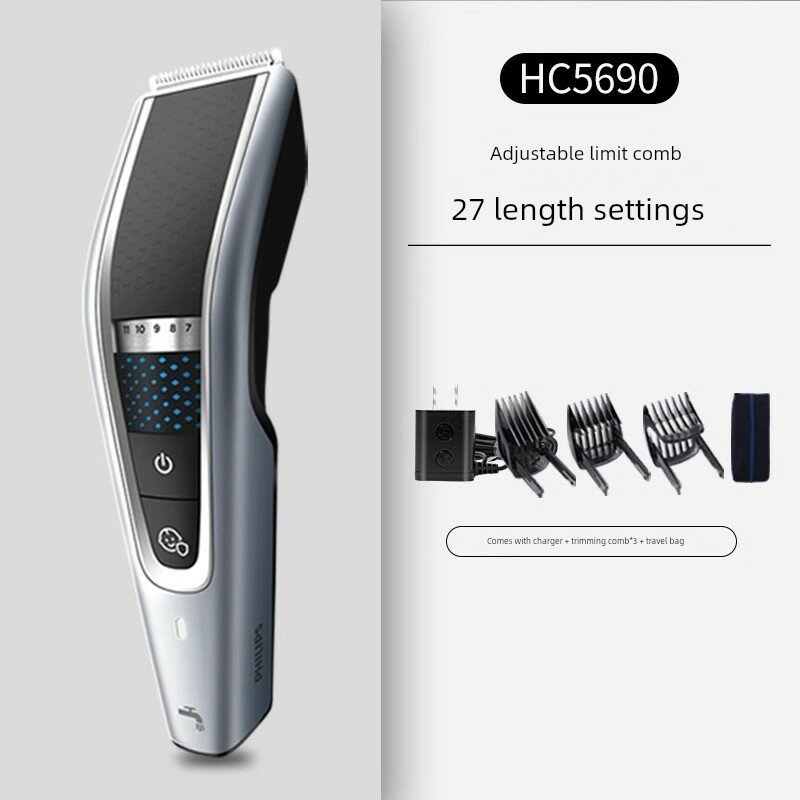 Электрическая машинка для стрижки волос Philips HC9450, электрический триммер для детей и взрослых, бытовая