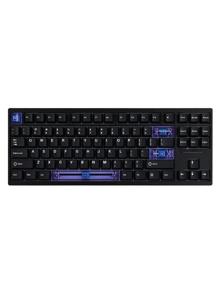 EPOMAKER Игровая клавиатура проводная EPOMAKER Magcore 87 US Version-Black, (Kailh Box Inductive Switch), Английская раскладка, черный