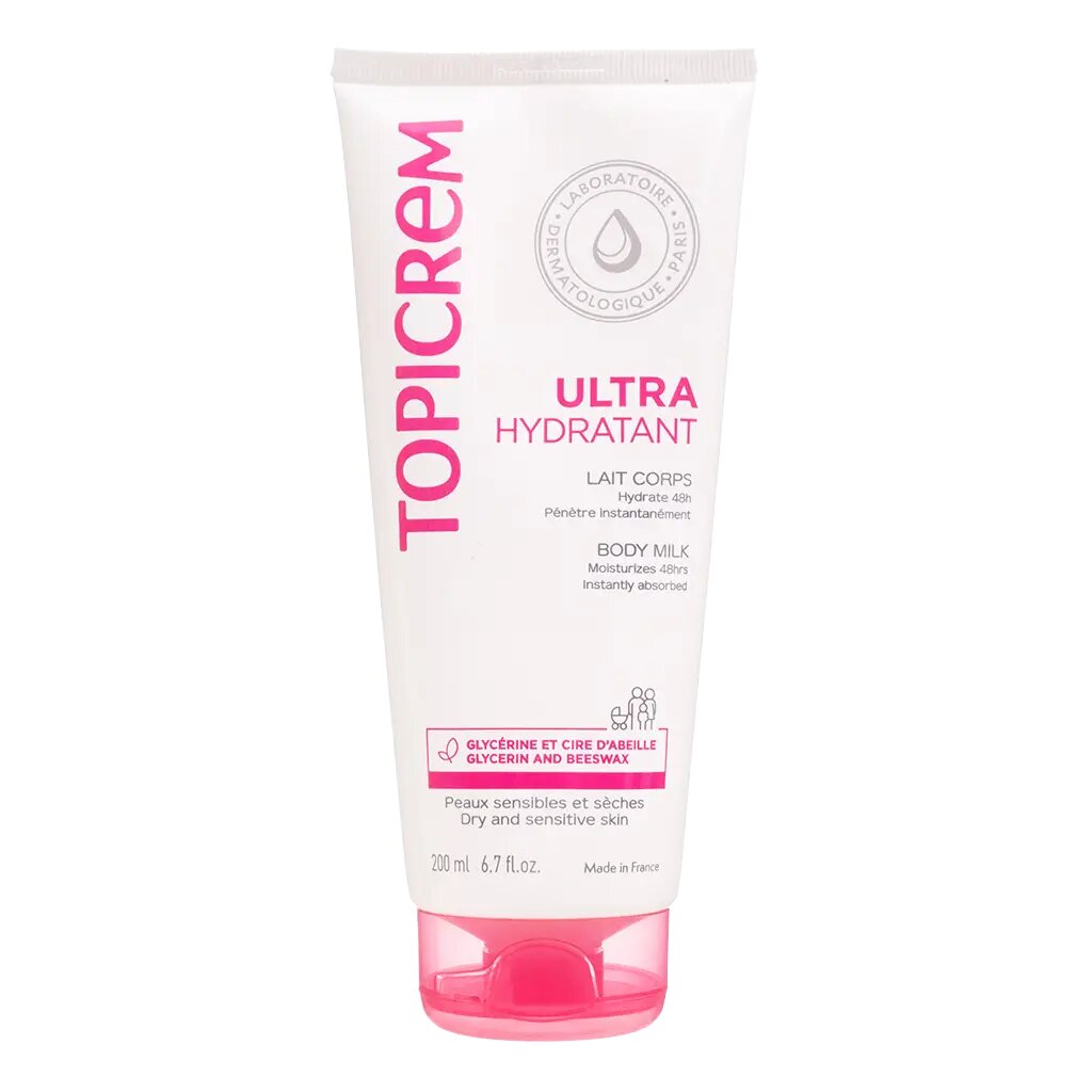 Topicrem Ultra-Hydratant Lait Corps Ультра-увлажняющее молочко для тела 200 мл 1 шт