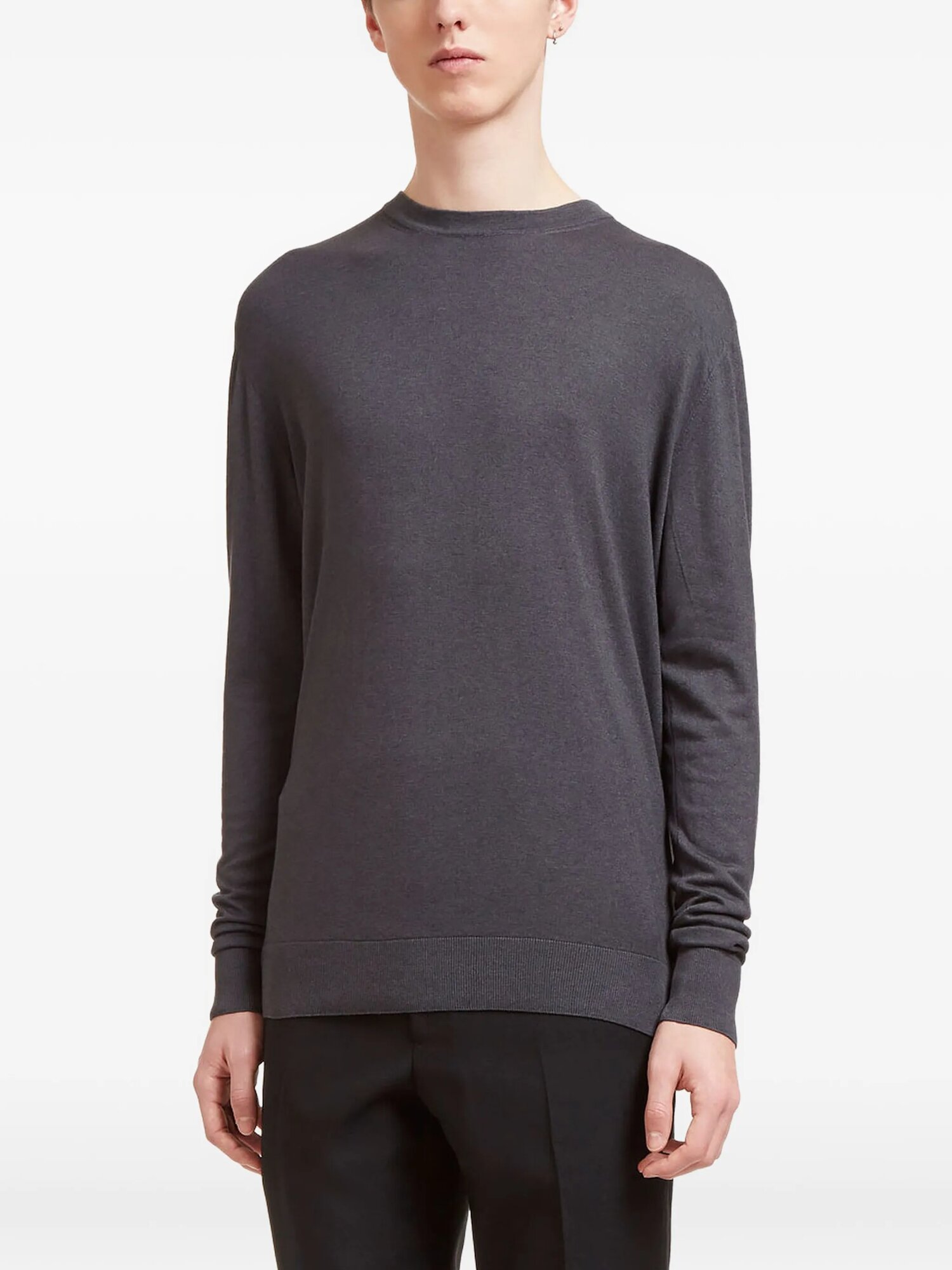 Свитер Crew-neck fine-weave sweater
