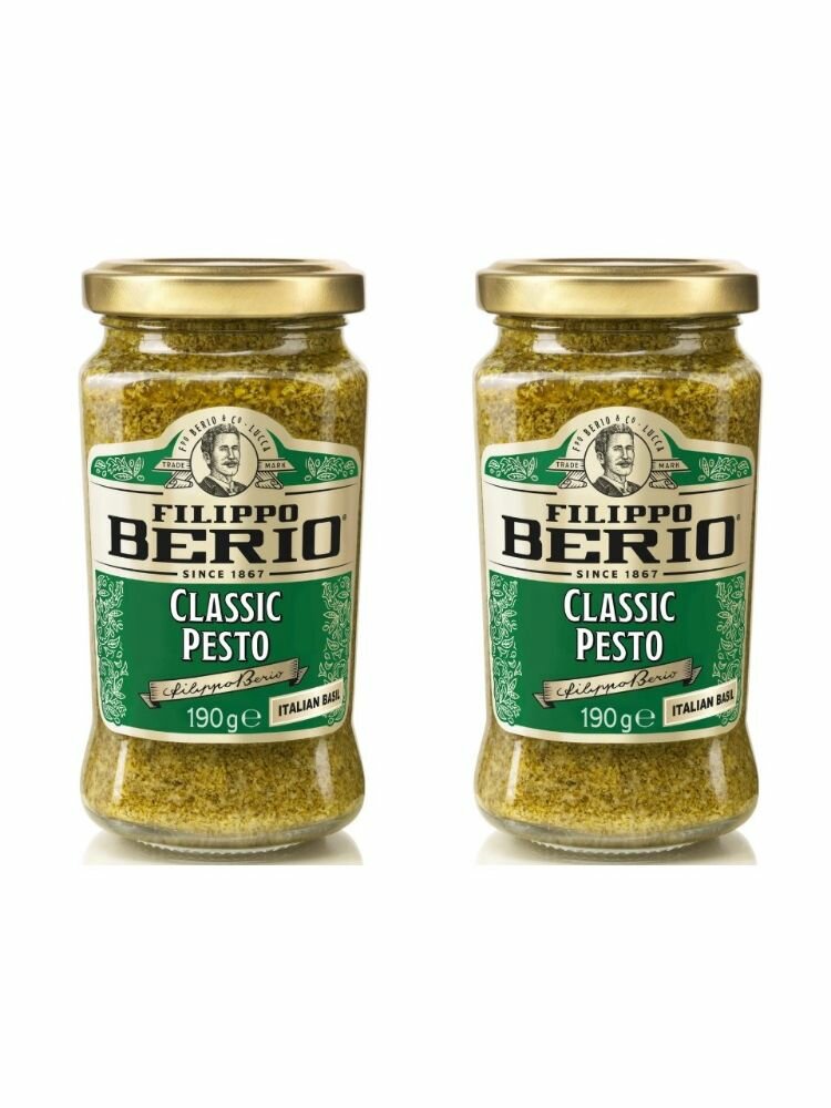 Filippo Berio Соус Песто классический, 190 г, 2 шт