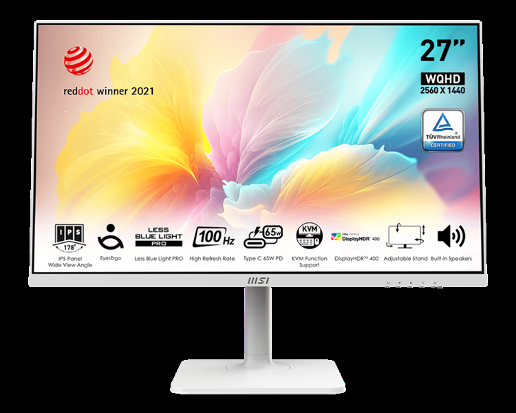 Монитор MSI Modern MD272QXPW (9S6-3PB19H-299)