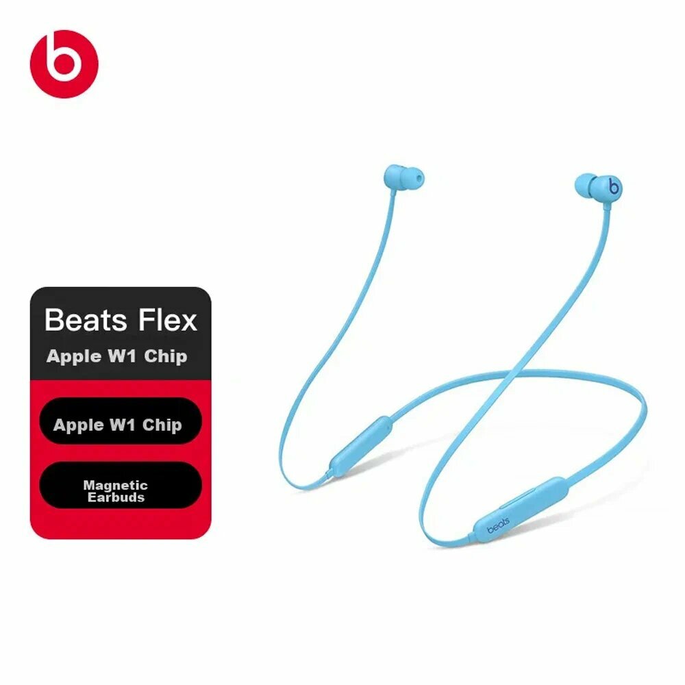 Наушники беспроводные Beats Flex All-Day Wireless, оригинальный синий