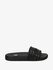 Шлёпанцы LOVE MOSCHINO Logo-embossed slides, размер 37, черный