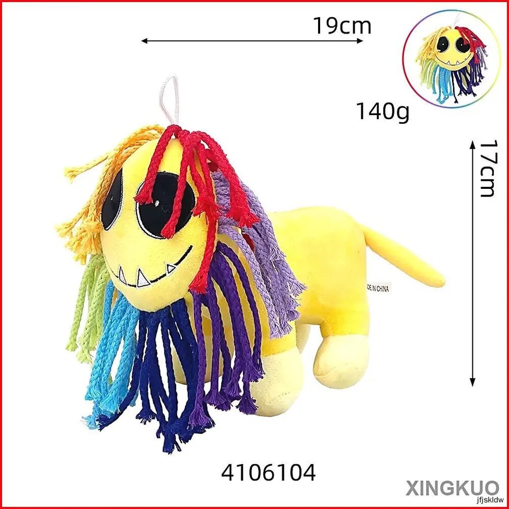 Мягкая игрушка 20cm Мягкая игрушка Поппи играет с 4 кошмарными тварями Ярнаби Poppy Playtime 4 Nightmare Critters Yarnaby