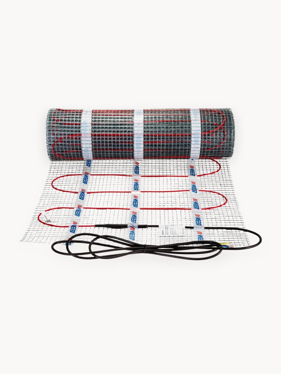 Нагревательный мат деви Comfort Mat-150T, 1050 Вт, 230 В, 7 м²