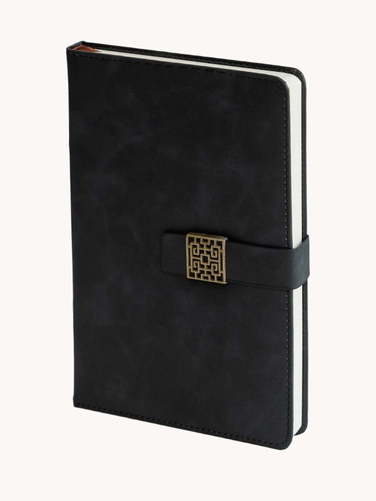 Ежедневник недатированный А5, экокожа, в клетку, бизнес-блокнот, записная книжка, планер на магнитной застежке 100 л