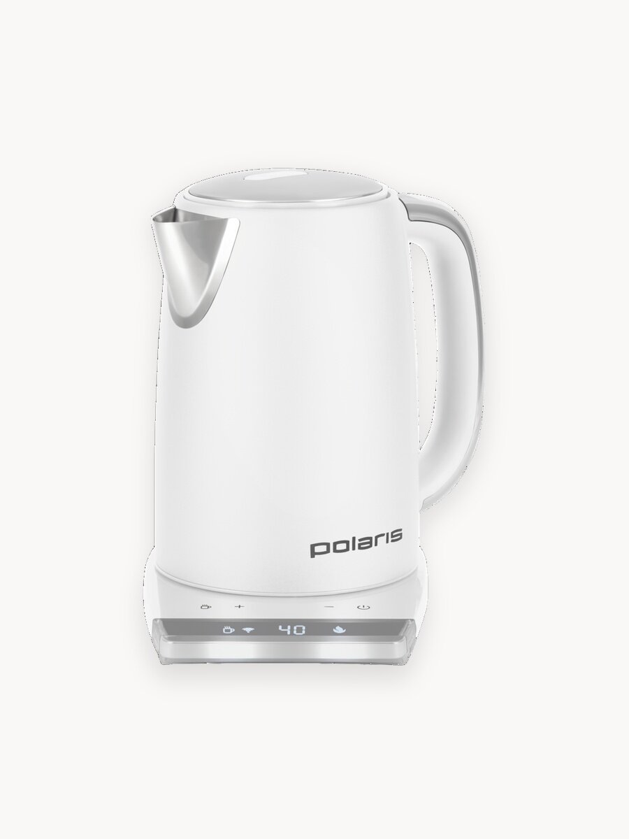 Электрический чайник Polaris PWK 1755CAD WIFI IQ Home, белый
