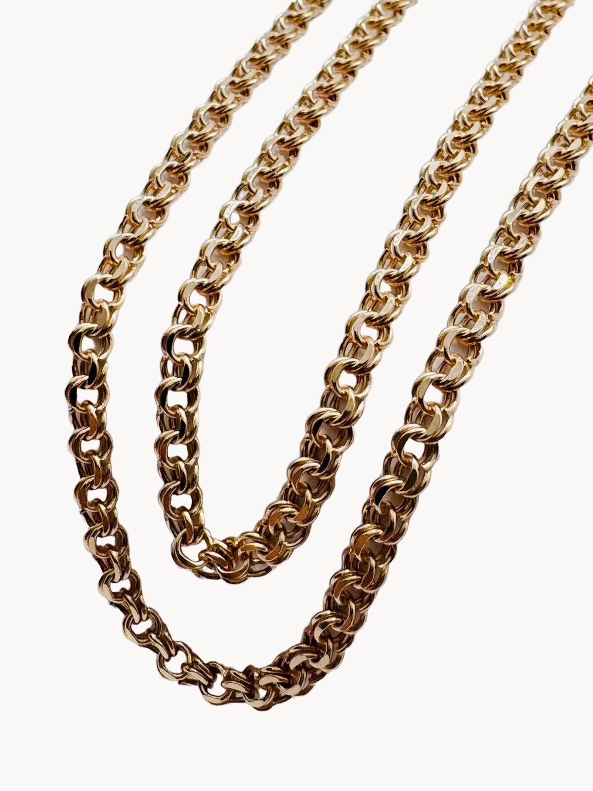 Цепь красное золото, 585 проба