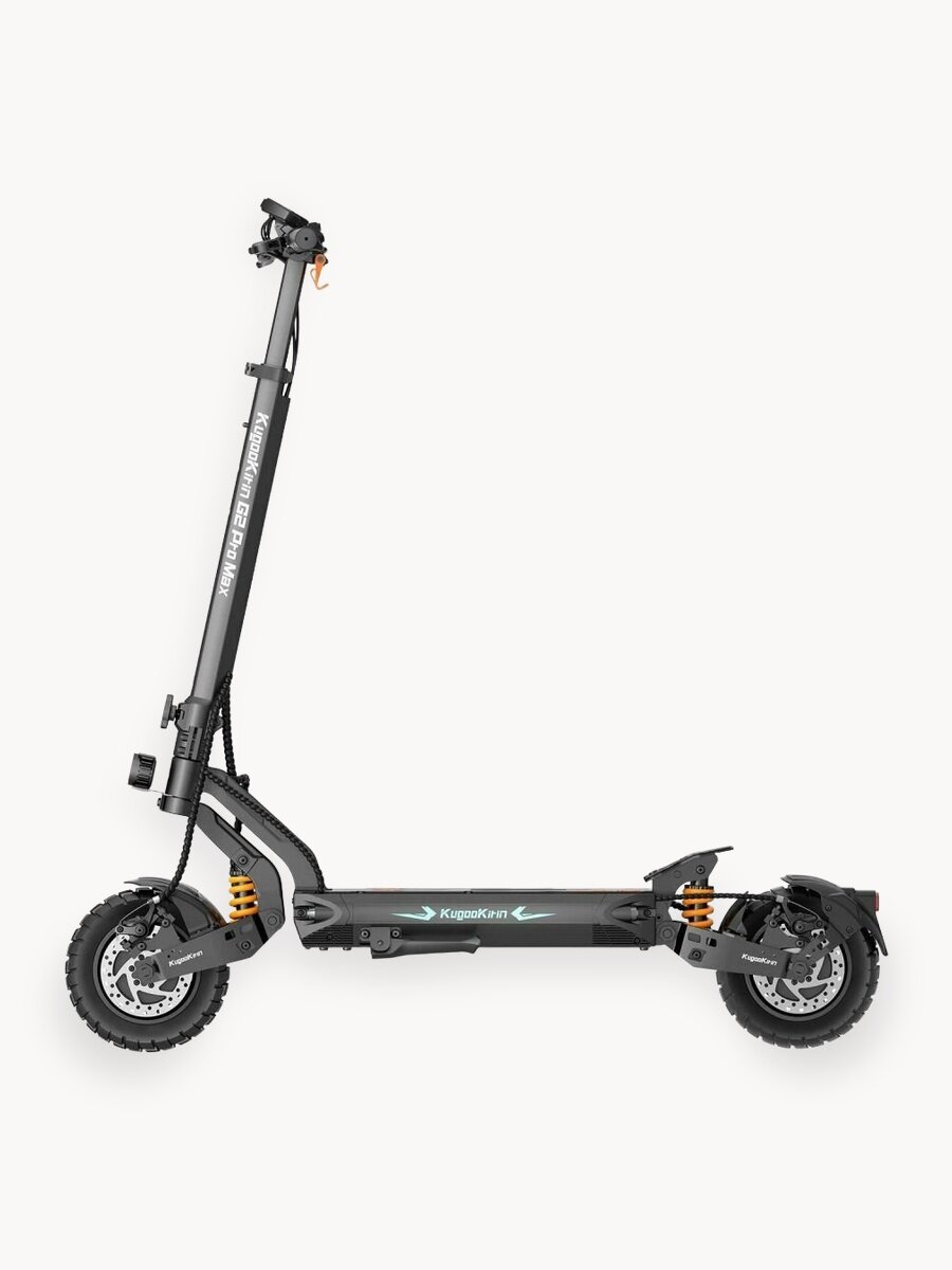 Электросамокат KUGOO Kirin G2 Pro Max, полный привод 1600W, черный