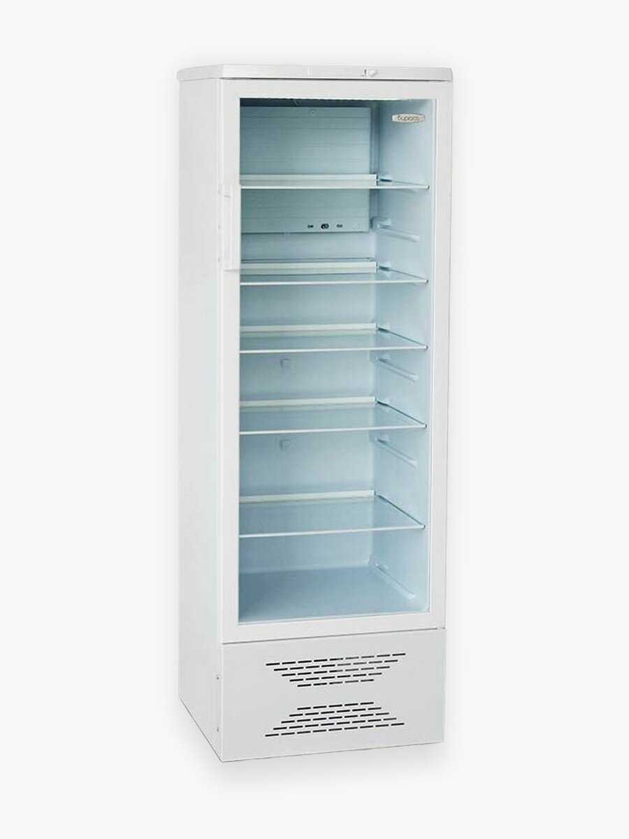 Холодильная витрина Бирюса Б-310 белый, однокамерный, 310 литров