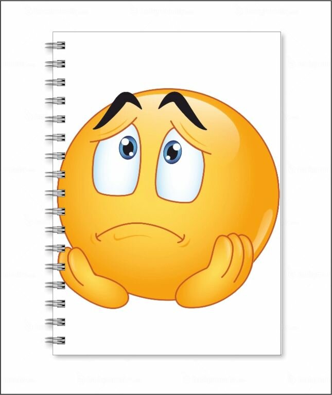 Тетрадь Эмоджи, emoji №40, А6