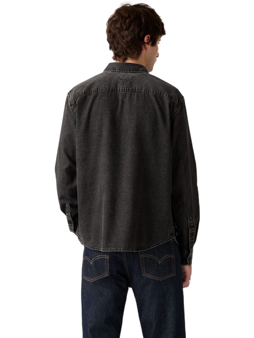 Рубашка Levi's Men Authentic Button Down Shirt, размер L, черный — фото 1