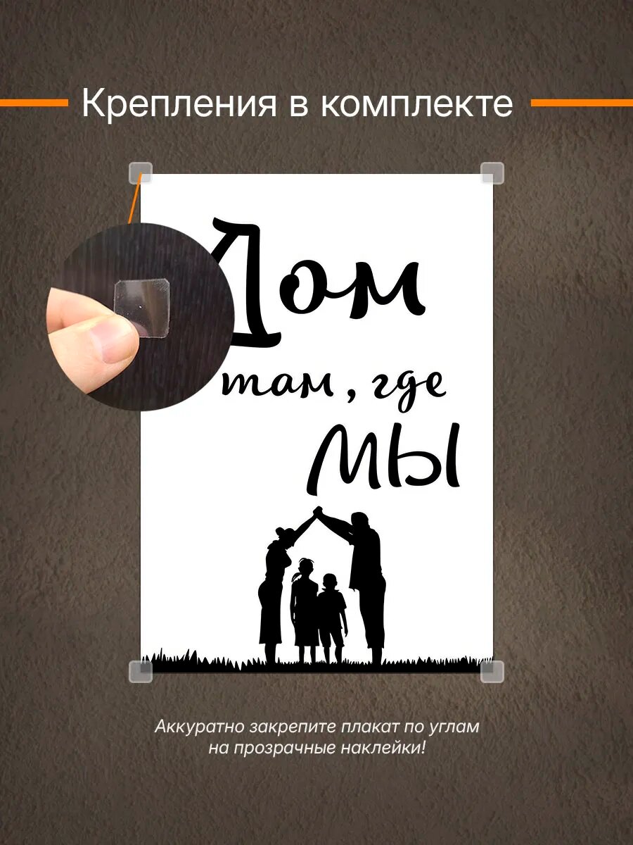 Интерьерные постеры А2 на стену — фото 1