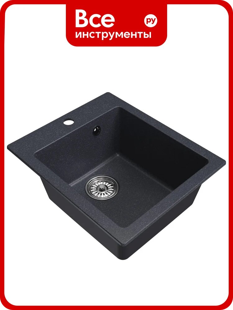 Мойкa MIXLINE ML-GM14 антрацит 343, 420x500x190 мм newх 551909