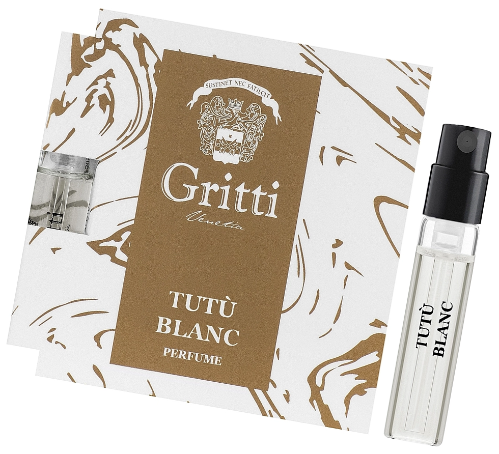 Парфюм Gritti Tutu Blanc 2 мл миниатюра унисекс - Гритти Тута Бланк парфюмерная вода пробник