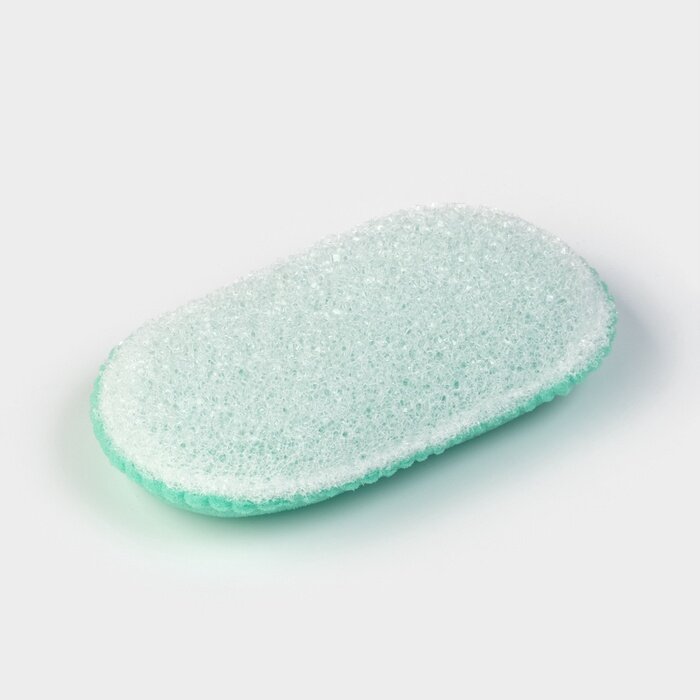 Губка для тела с массажным слоем, цвет микс 5383253