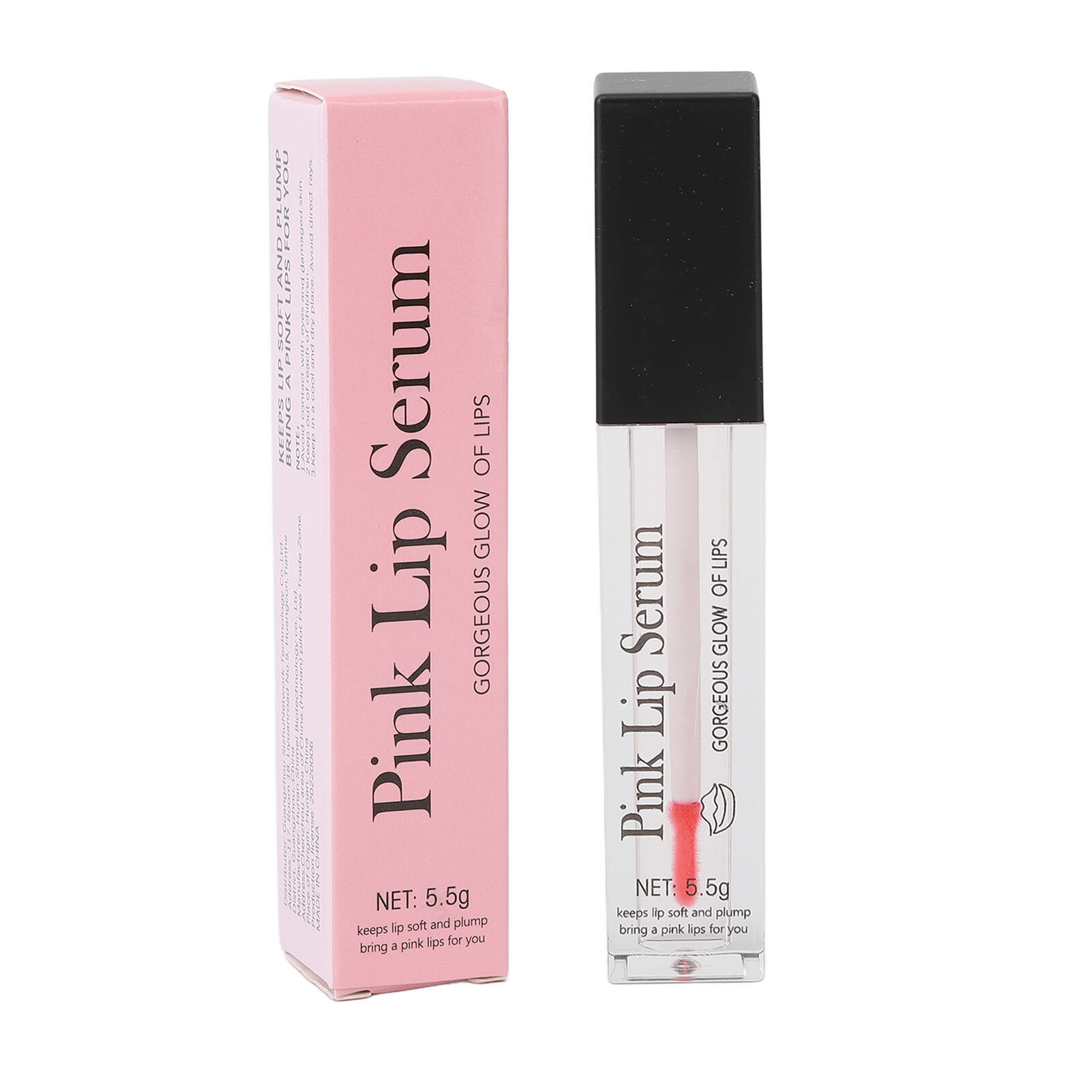 Масло-блеск для губ, прозрачные, придающие объем, меняющие цвет румяна, увлажняющие, для ухода за кожей двойного назначения, для проверки губ, 0,2 унции